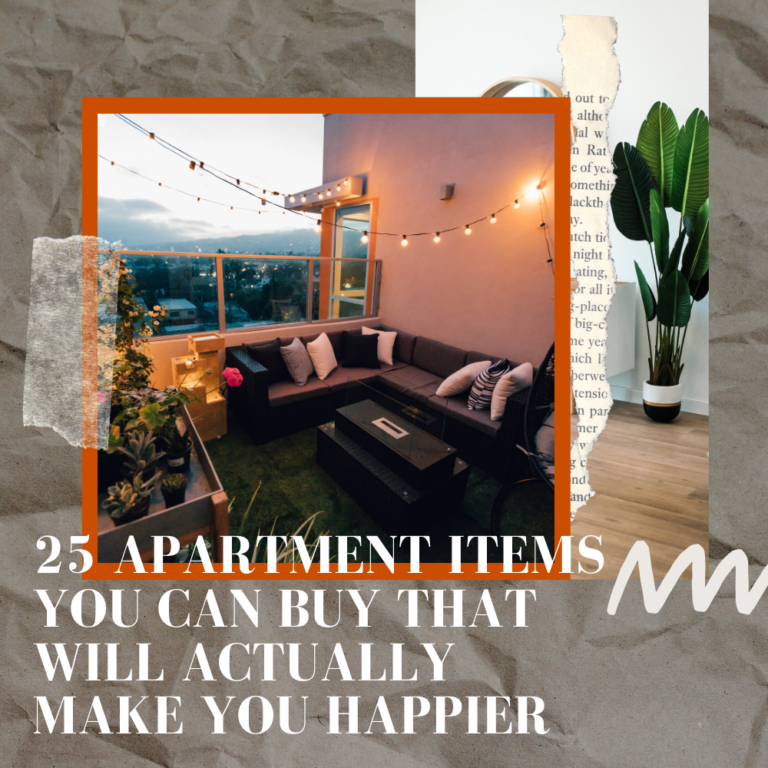 25 Apartment Items You Can Buy That Will Actually Make You Happier