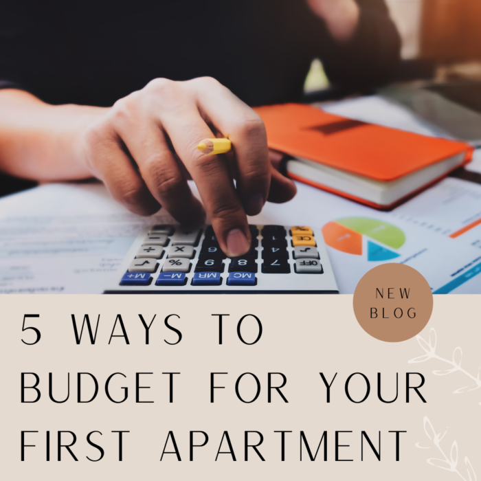 5 Ways To Budget For Your First Apartment | Apartment Living ...