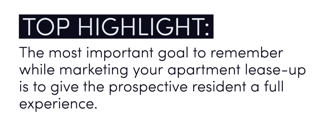 21 Apartment Lease-Up Marketing Ideas To Increase Occupancy : Market ...